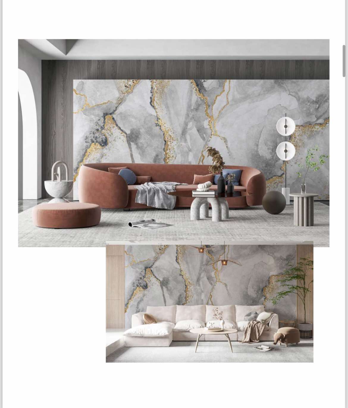 PVC Marble Wall Panels Elegant and Practical for Homes