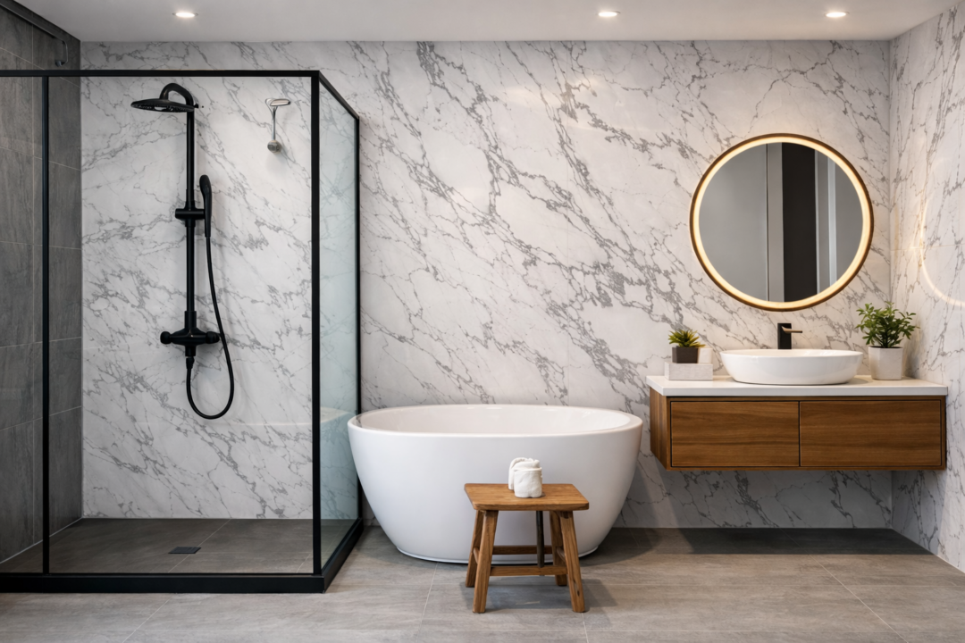Bathroom Cladding Panels | Waterproof Bathroom Wall Panels