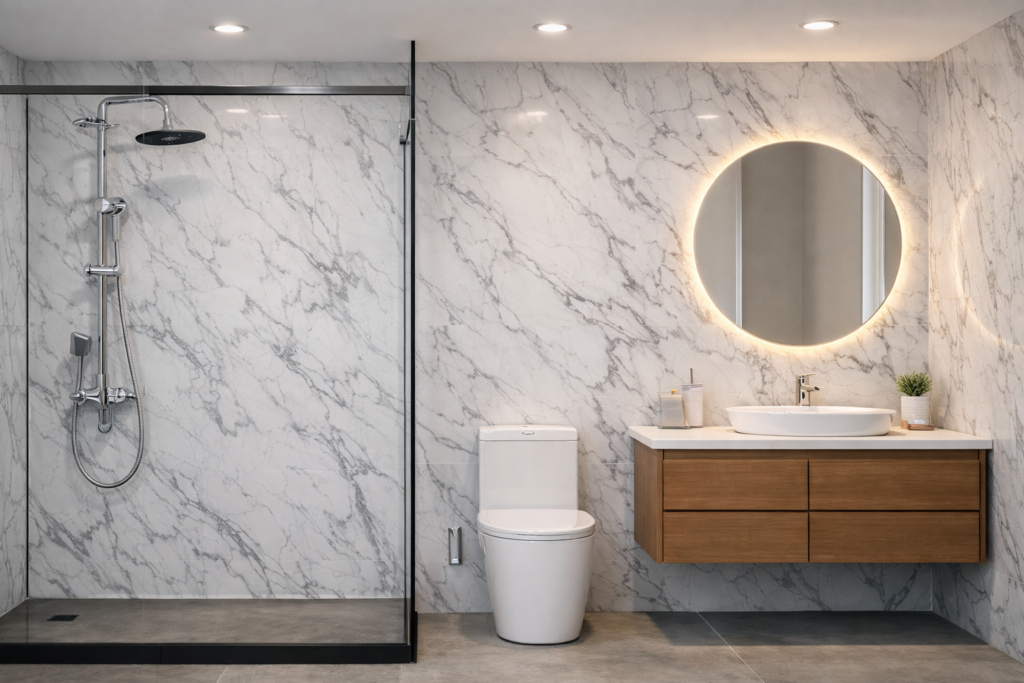 Bathroom Cladding Panels | Waterproof Bathroom Wall Panels